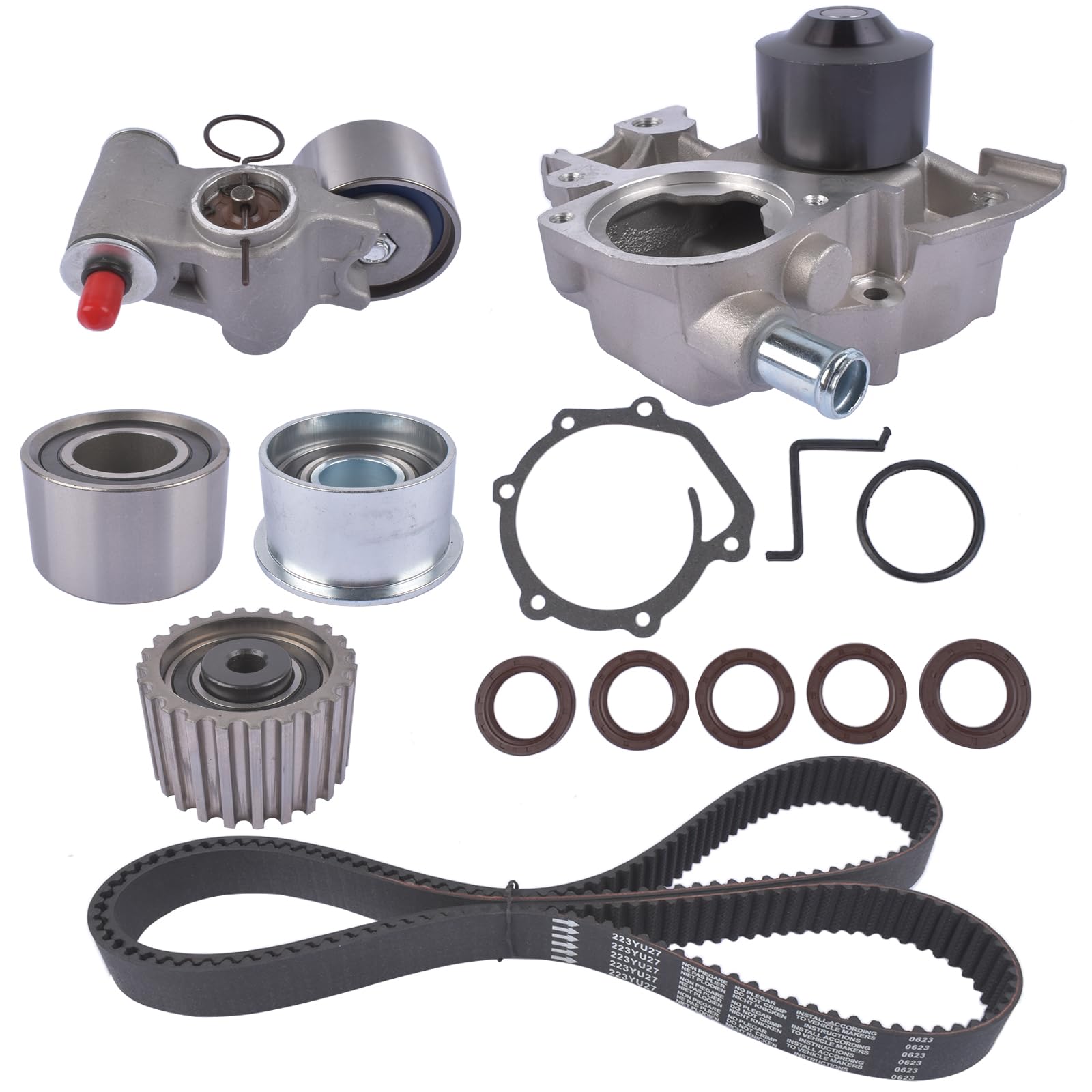Amazon.com: Lamerto Engine Timing Belt Water Pump Kit Replacement for ...