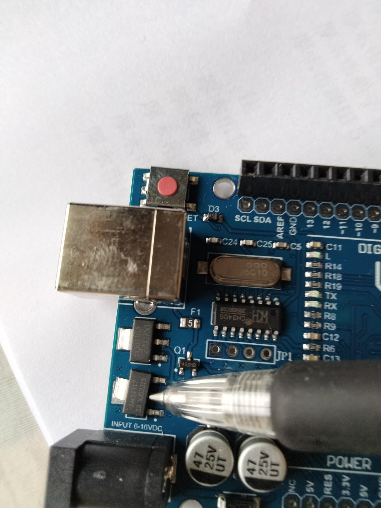 Jp Uno R3 Atmega328p Atmega16u2開発ボード ケーブル付き Uno R3 Arduino互換 開発ボードケーブル 産業・研究開発用品