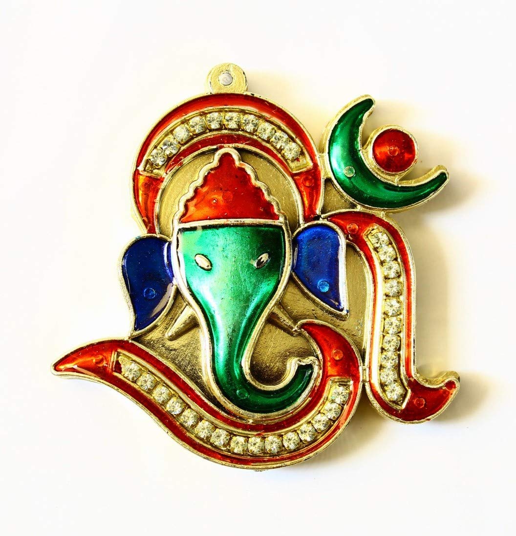 Buy Diwali Decoration - Om Ganpati Tikka Chawal Conatiner Online at Low ...
