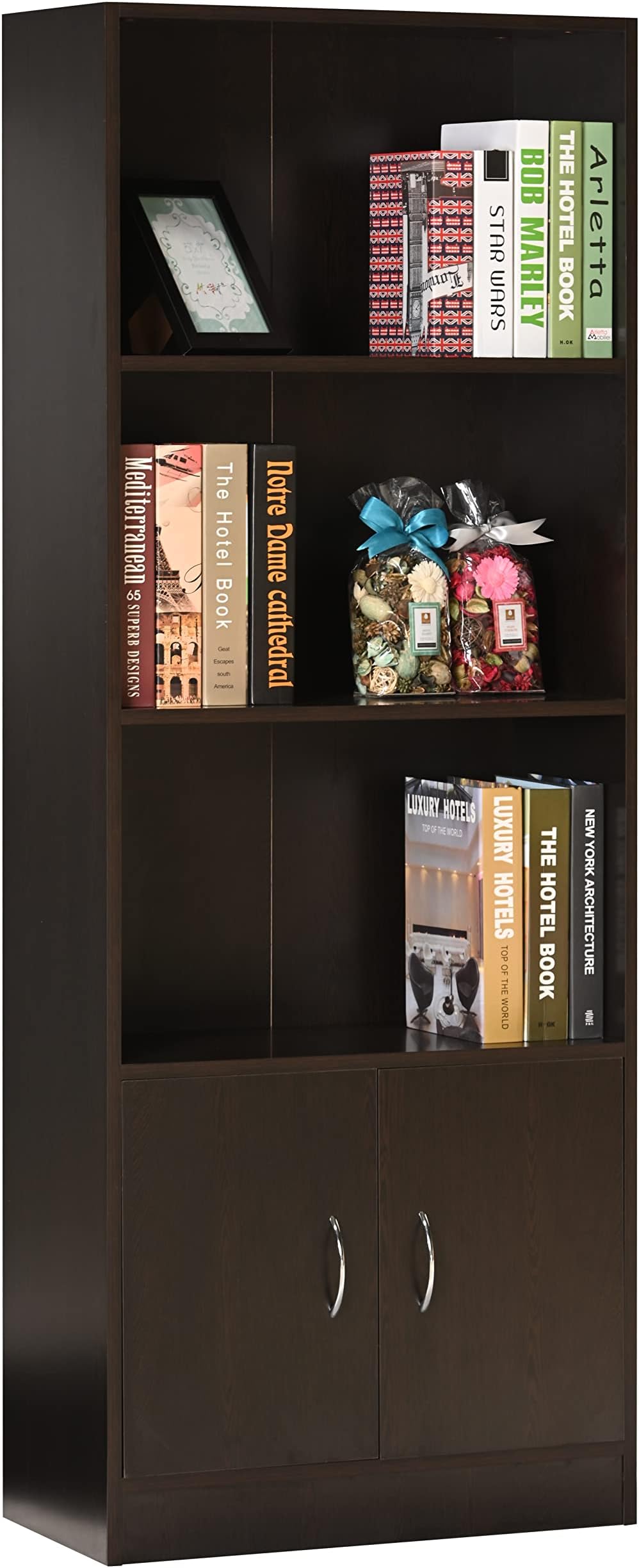 Take Interio Cronny Stylish Wooden Book Rack | Book Shelf | Display ...