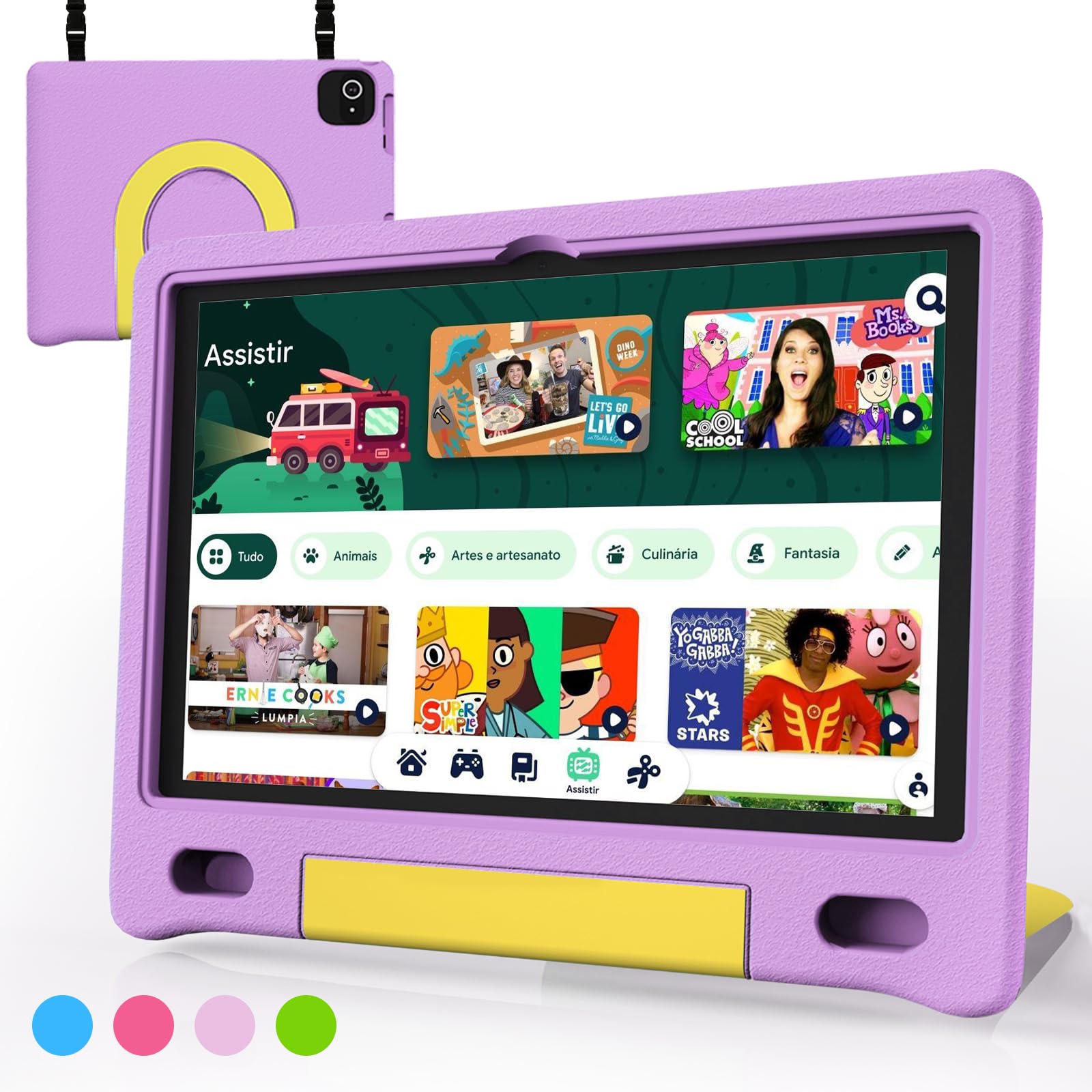 Amazon.com : VNEIMQN Kids Tablet, 10.1 Inch Tablet for Kids, Android 14 ...
