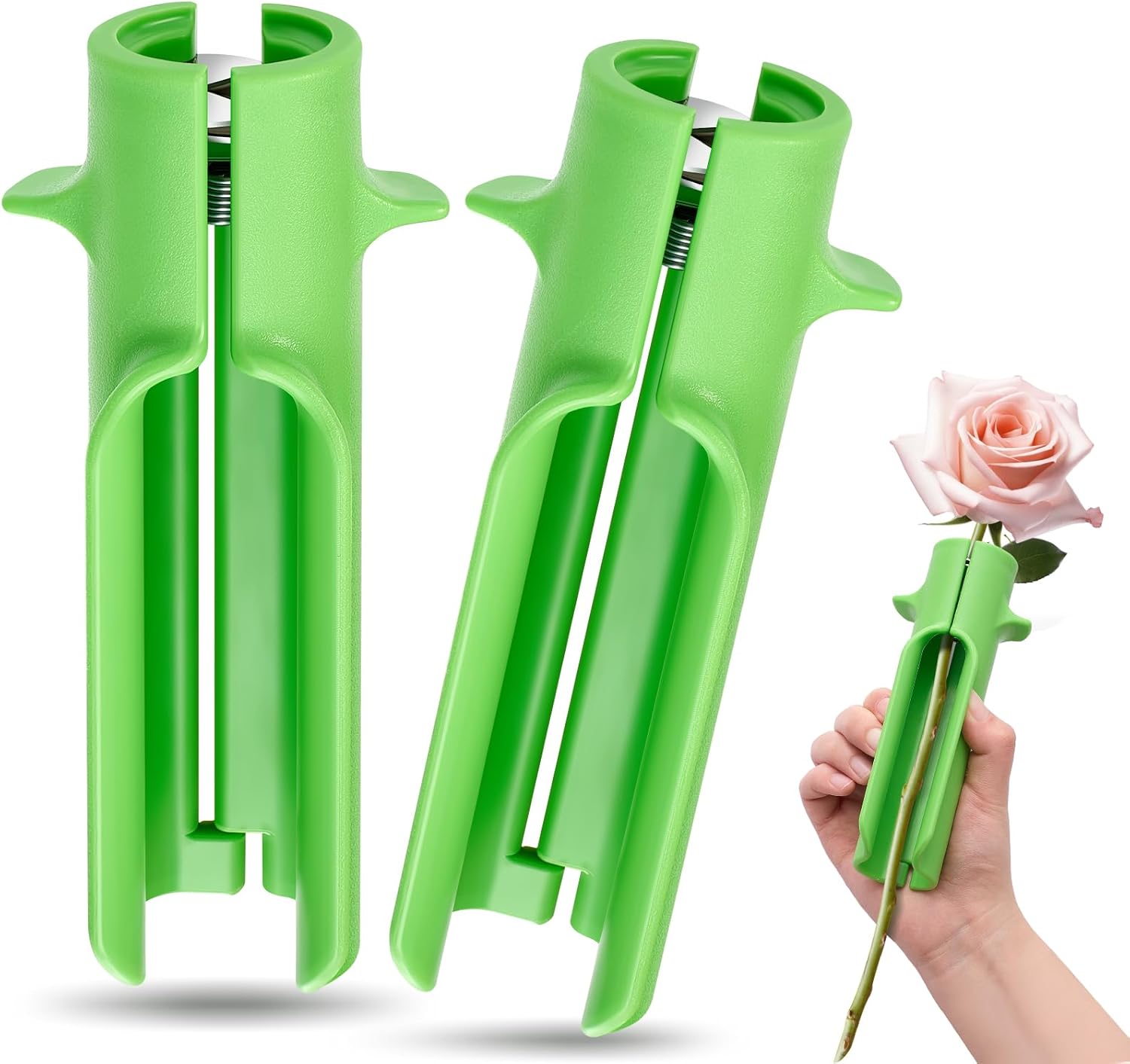 Amazon.com : Lasnten 2 Pcs Rose Thorn Stripper Tool Thorn Remover for Roses Leaf Stripper Tool ...