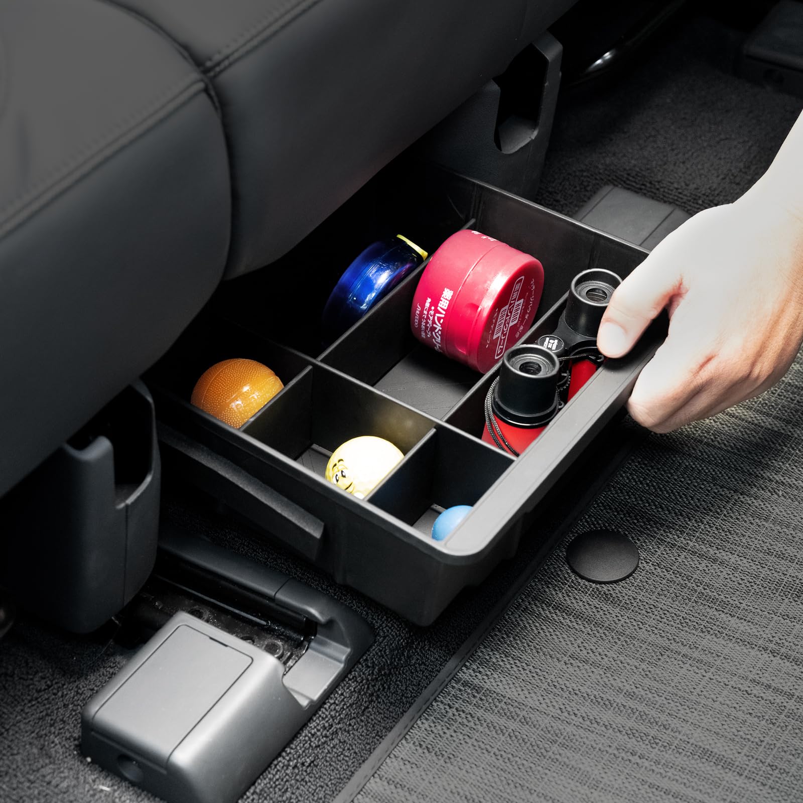 Amazon.com: HOUCLEMIC Under Seat Storage Tray for Rivian R1S 2025 ...