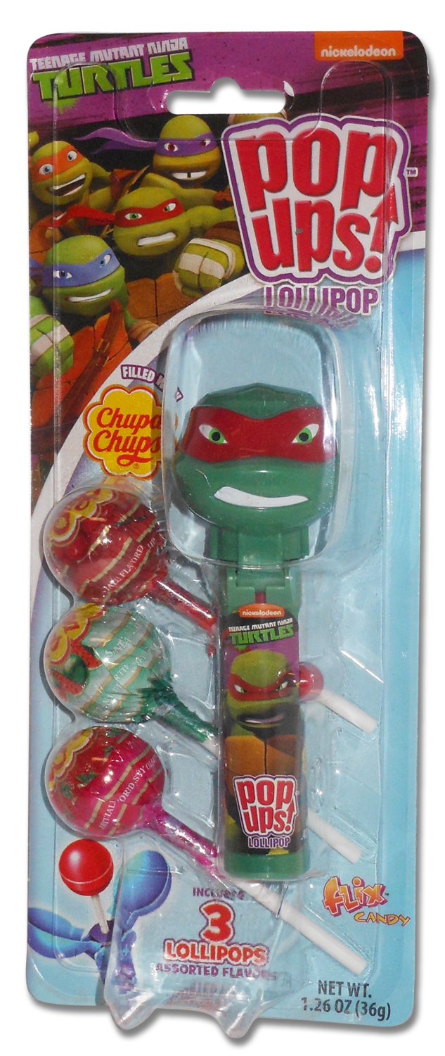 Buy Nickelodeon Teenage Mutant Ninja Turtles Pop Ups Chupa Chups ...