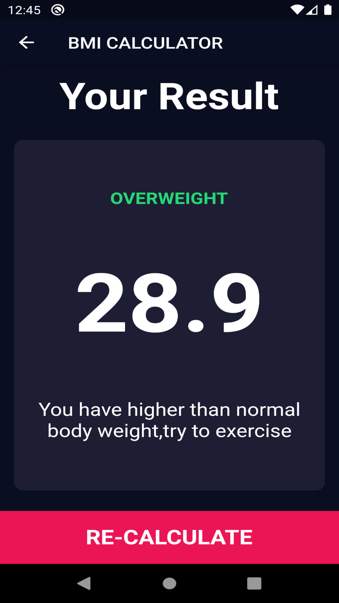 Bmi calculator - App on Amazon Appstore