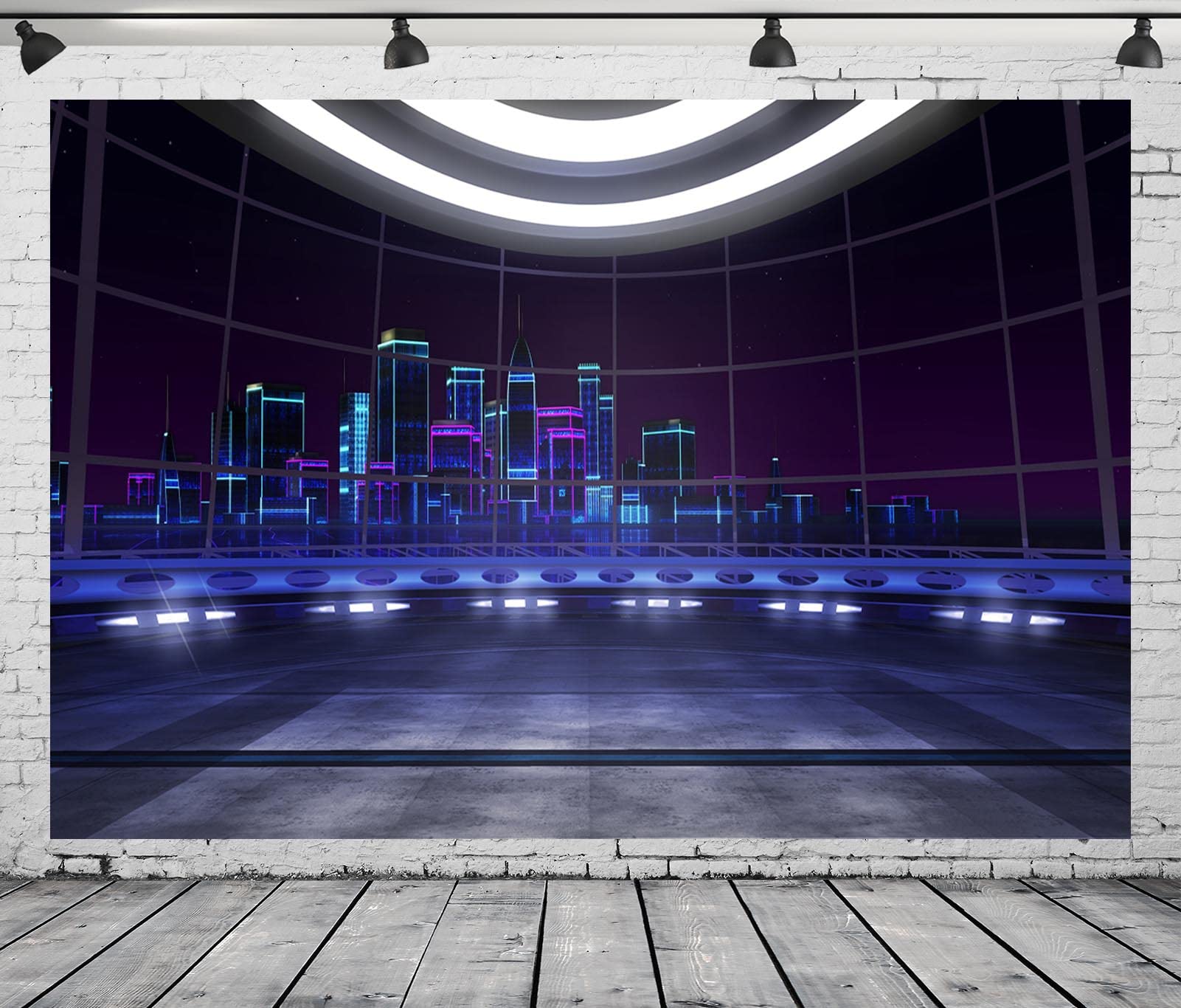 Tv Studio Background Set