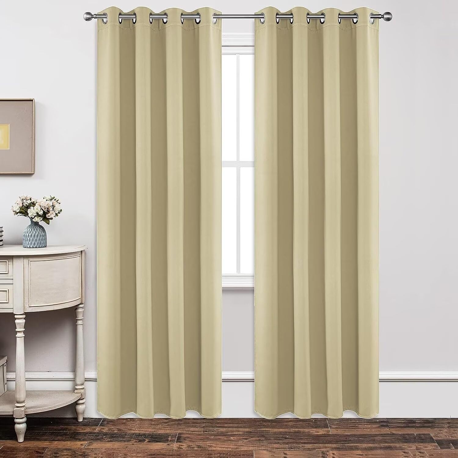 Amazon.com: Joydeco Blackout Curtains 72 inches Long 2 Panels Set ...