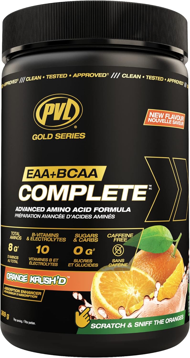 PVL EAA + BCAA COMPLETE | Pre, Intra or Post Workout – EAA/BCAA + L ...