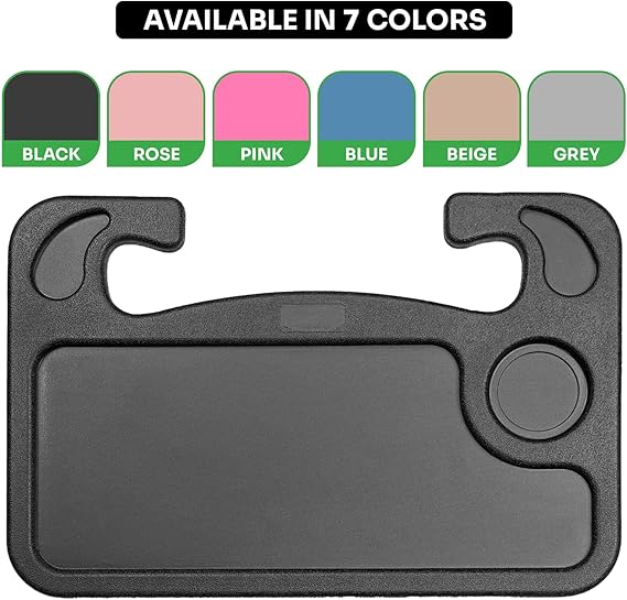 Amazon.com: lebogner Auto Steering Wheel Desk, Laptop, Tablet, iPad Or ...