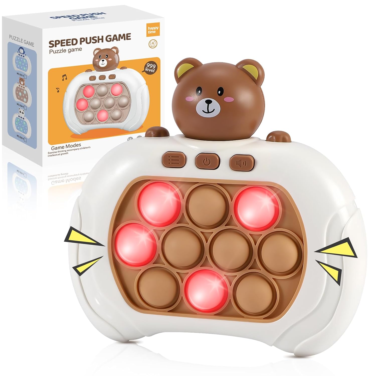 Buy Quick Push Game with Light Pop Game It Fidget Toys for Kids Adults ...