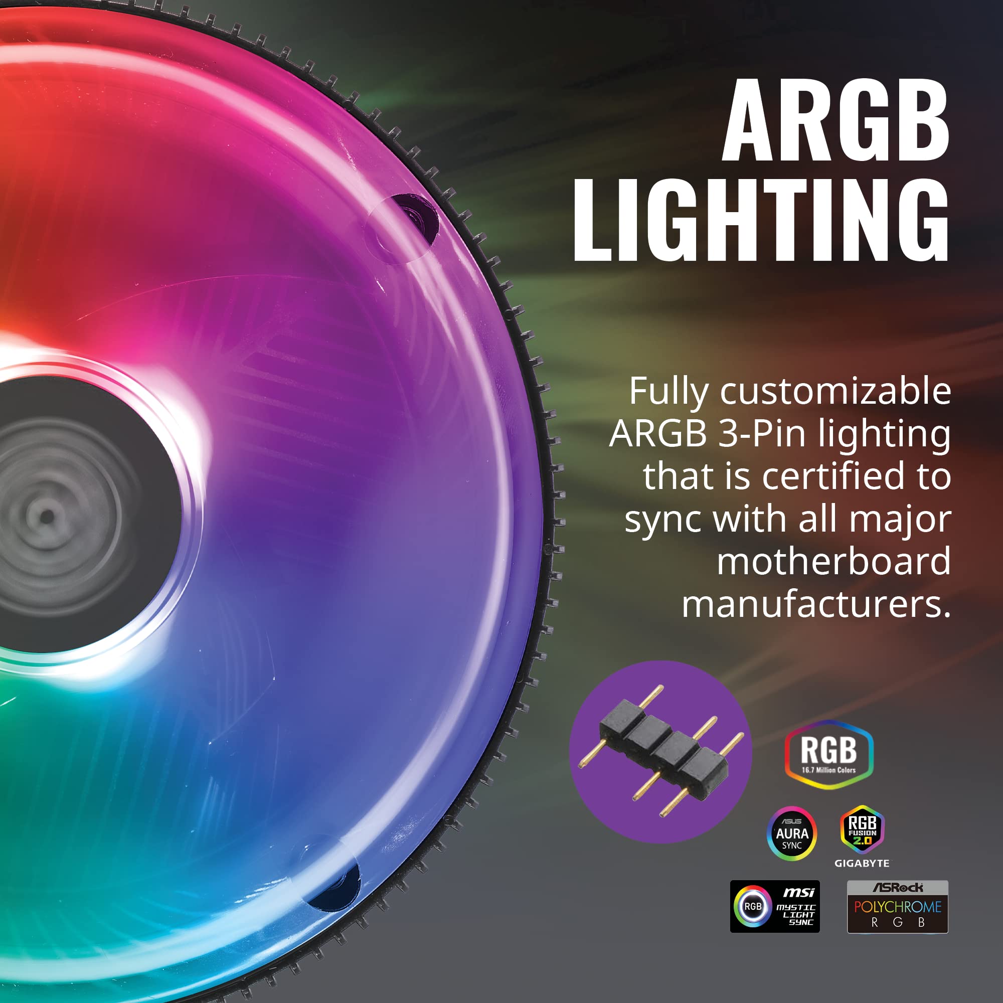 Cooler Master A71C ARGB AMD Ryzen Low-Profile CPU Air Cooler, Anodized ...