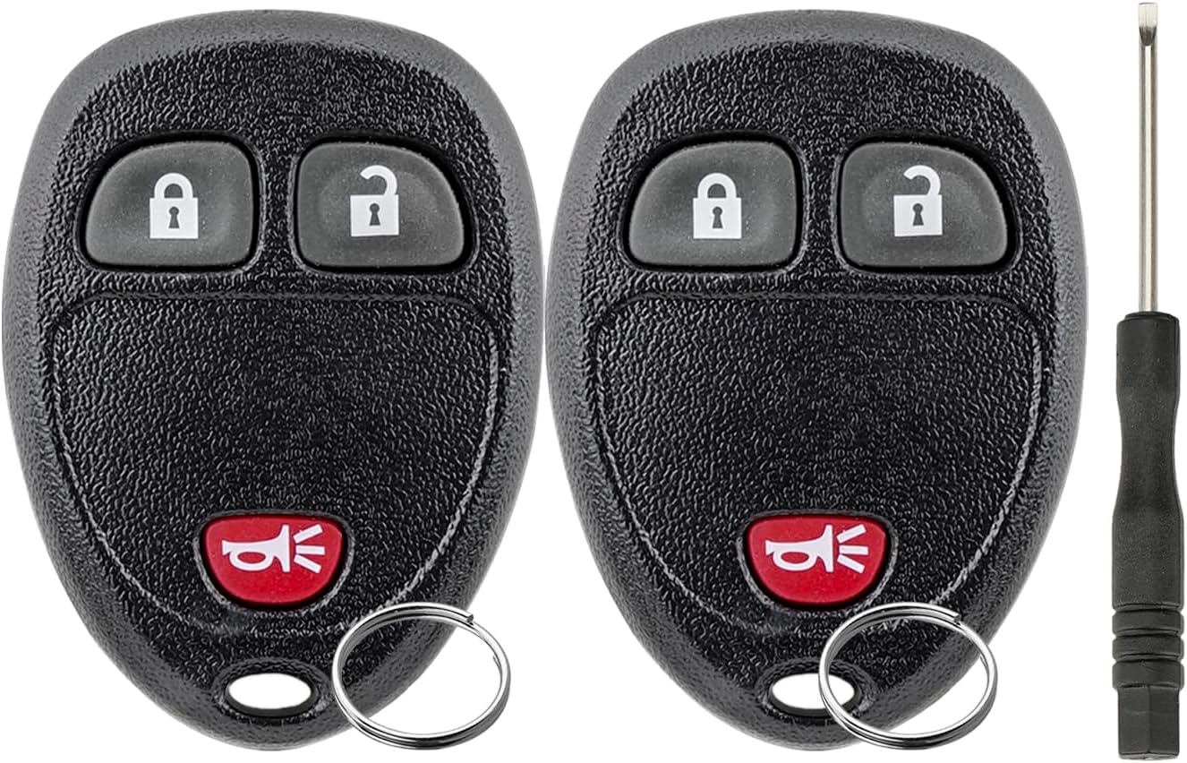 Amazon.com: 2PCS 3 Buttons 315 MHz Car Remote Control Key for Buick ...