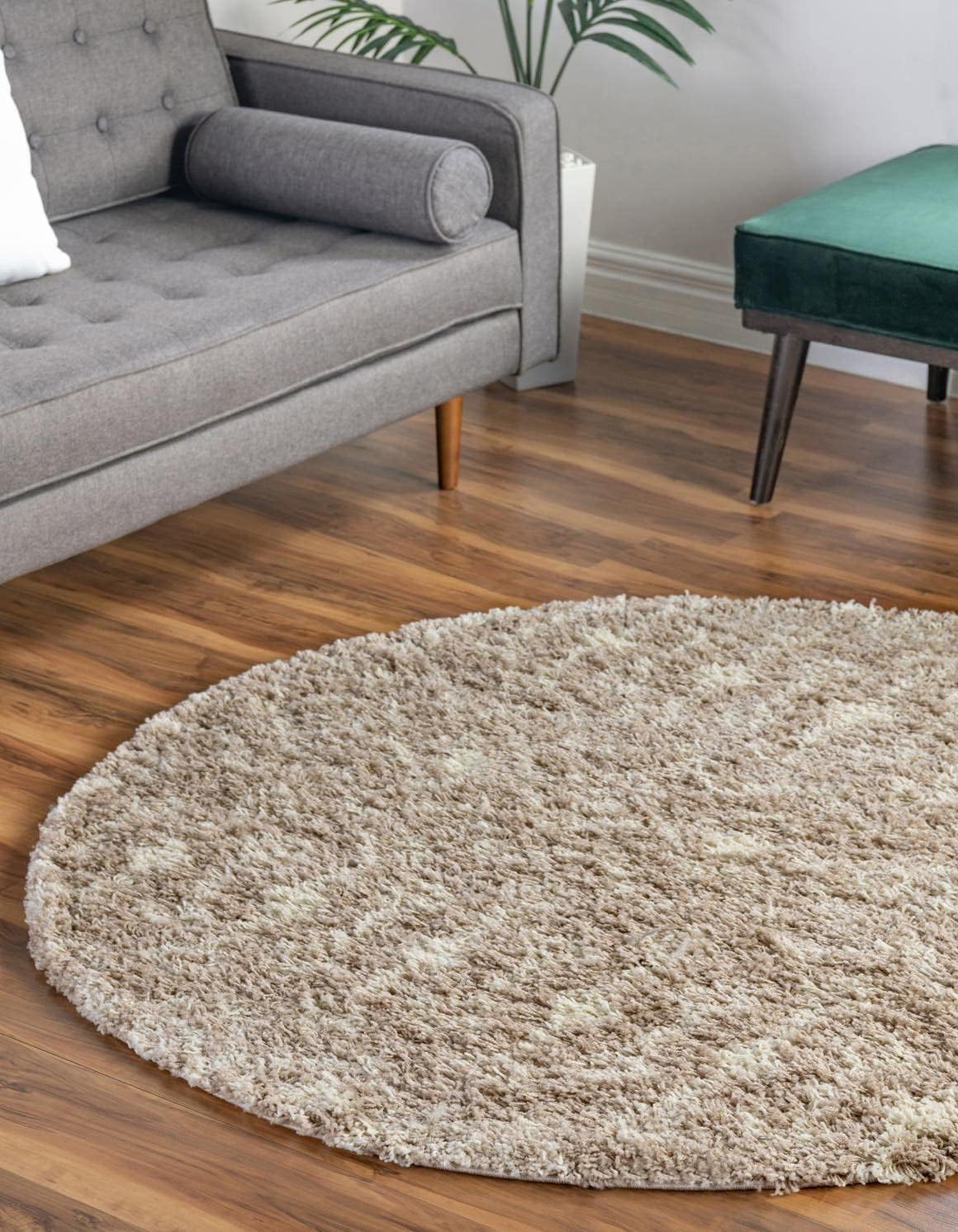 Amazon.com: Rugs.com Moroccan Trellis Shag Collection Rug – 3' Round ...