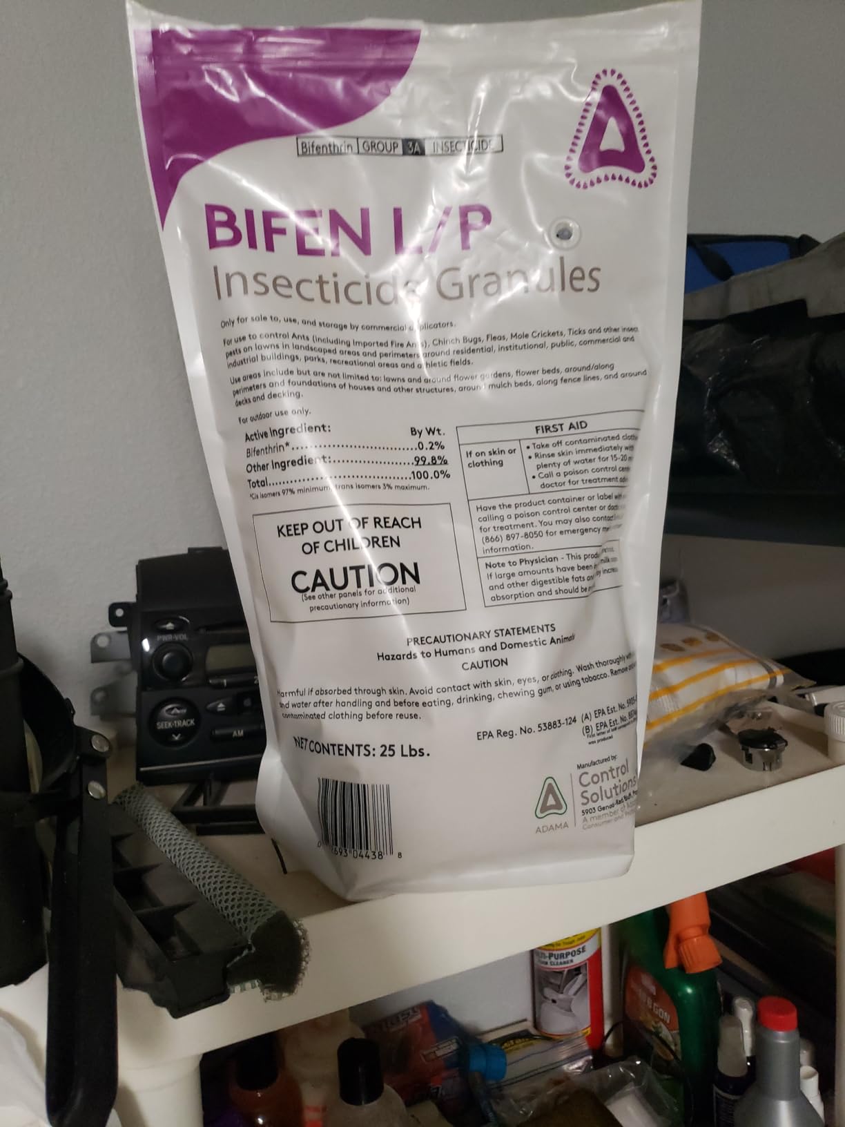 Amazon.com : Control Solutions Bifen LP Granules for Insects- 1 Bag (25 ...