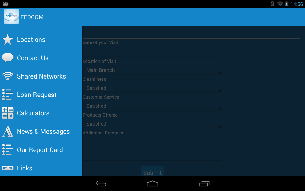 Aplicación FEDCOM Credit Union Mobile en Amazon Appstore