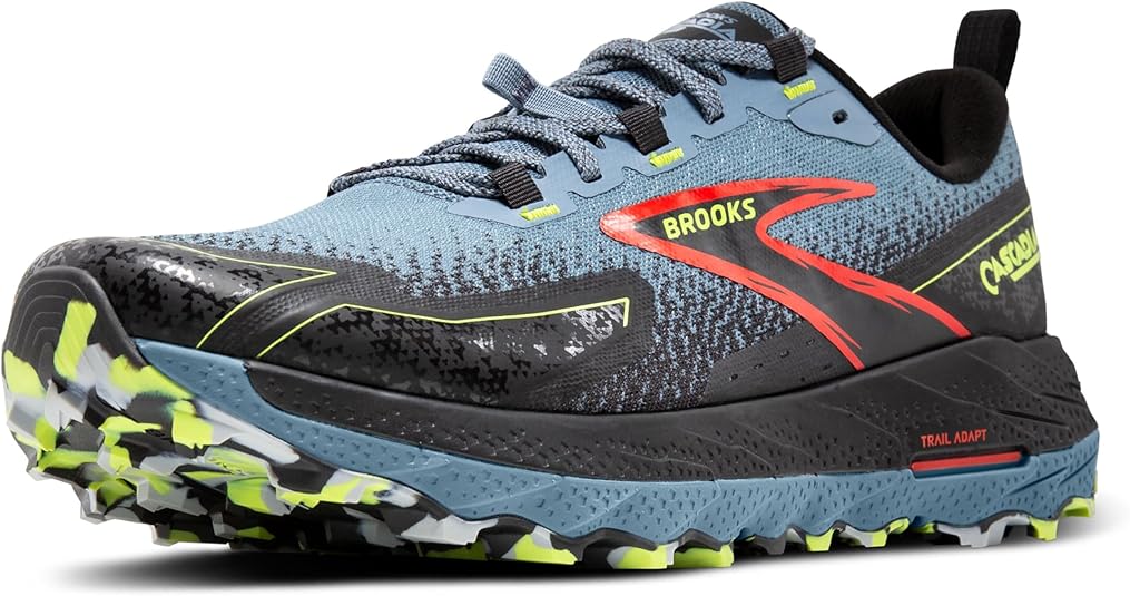 Amazon.com | Brooks Men’s Cascadia 18 Mountain Trail Running Shoe ...