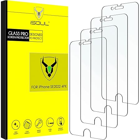 Amazon.com: Purity Glass Screen Protector for iPhone 8 / iPhone 7 / SE ...