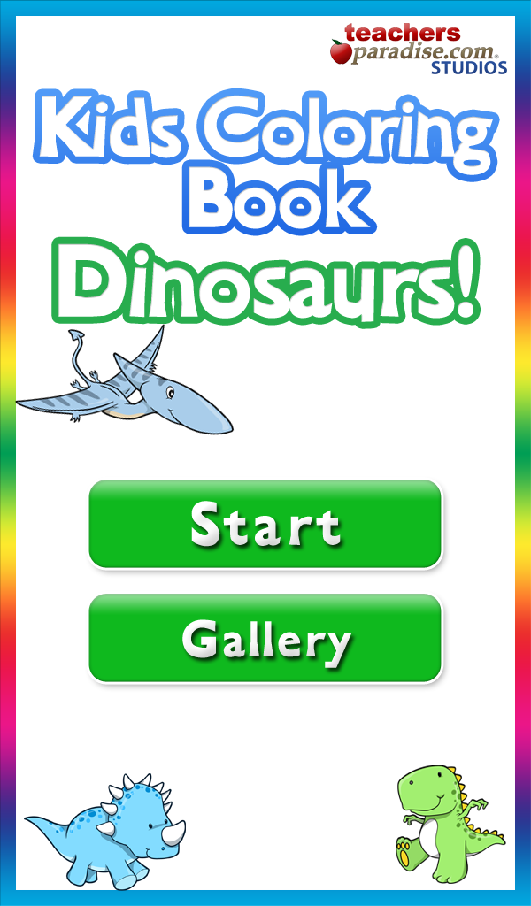 Kids Coloring Book: Dinosaurs! - App on Amazon Appstore