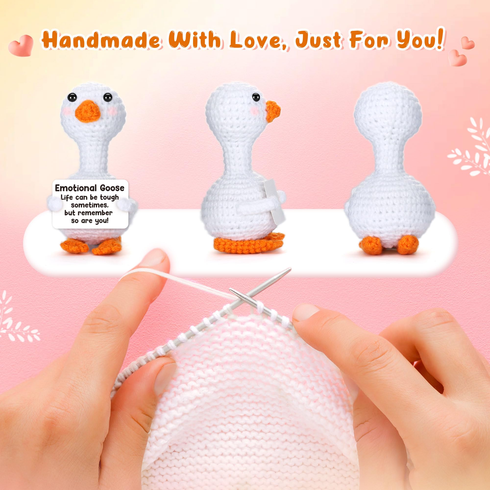 Snapklik.com : Mini Goose Emotional Positive Support Easter Basket ...