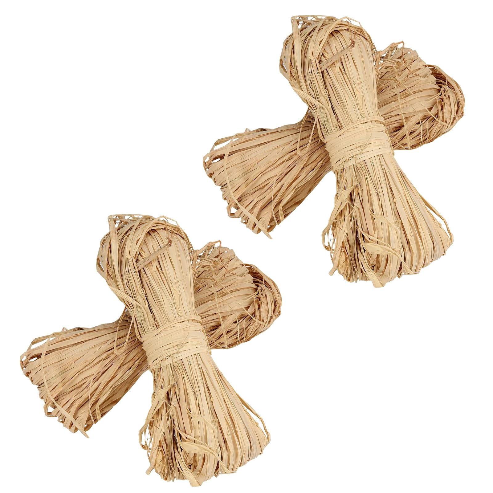 4 Pack X 50g Raffia, Raffia Ribbon, Rafia, Raffia Yarn, Raffia Bundles ...