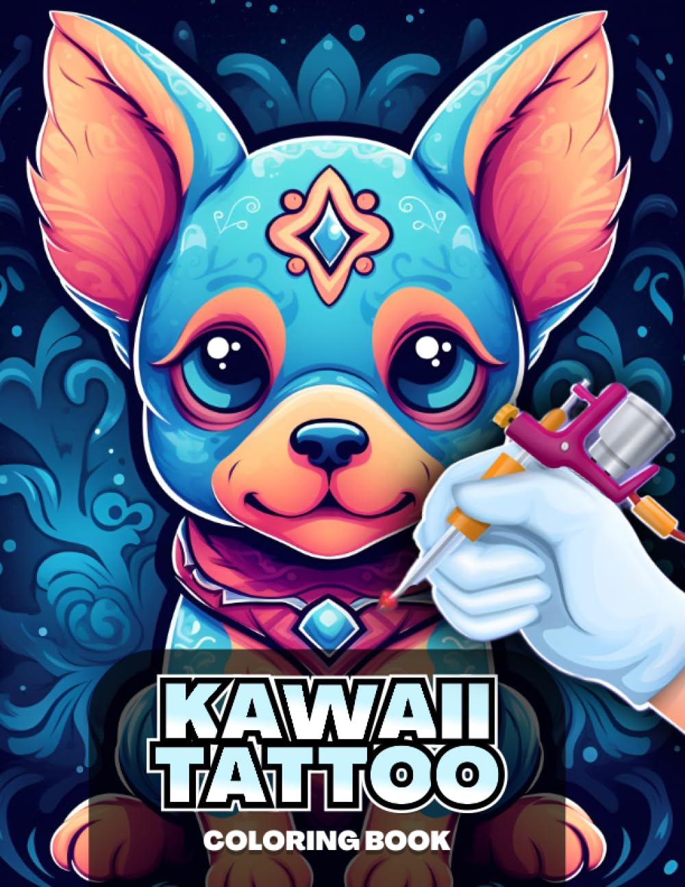 Amazon.com: Kawaii Tattoo Coloring Book: Cute Chibi Tattoos for Girls ...