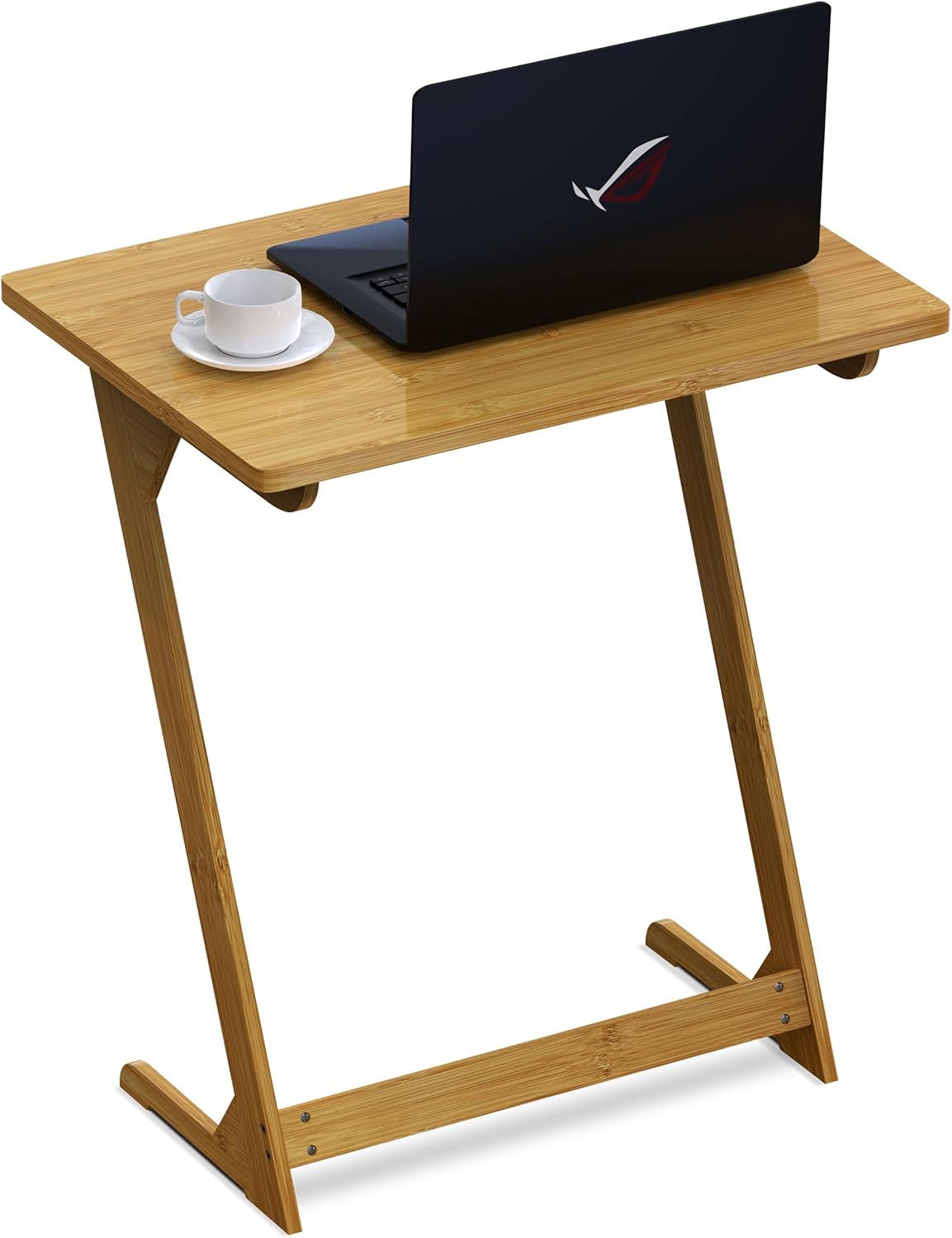 Amazon.com: FILULA - Bamboo TV Tray Table - Convenient TV Tables for ...