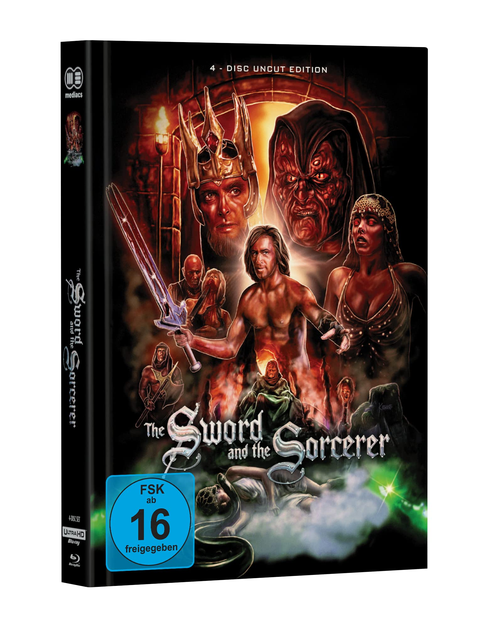 TALON IM KAMPF GEGEN DAS IMPERIUM (The Sword and the Sorcerer) 4-Disc ...