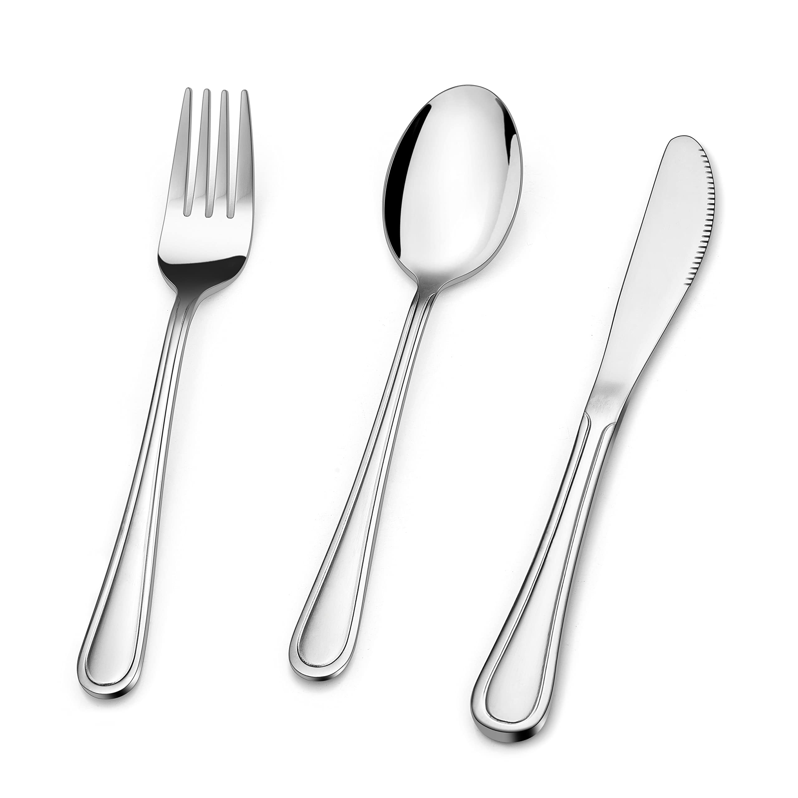 Herogo Kids Cutlery Set, 9 Pieces Stainless Steel Children's Toddler ...