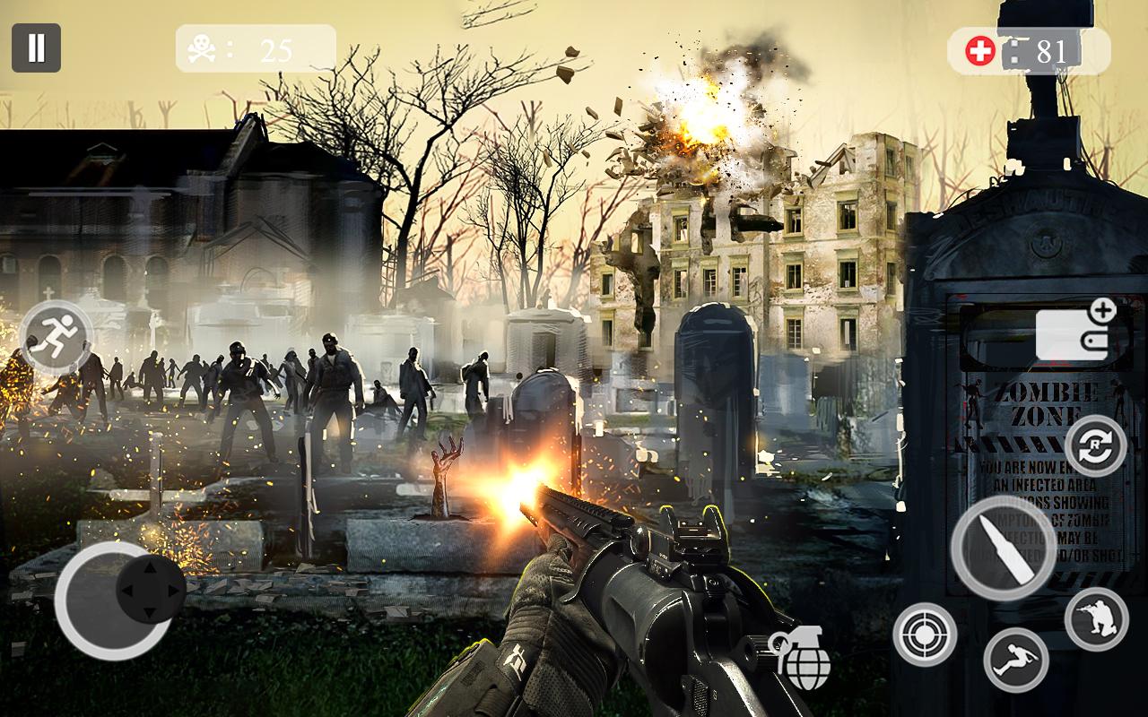 Army Kill Zombie Games-Amazonアプリストアのアプリ