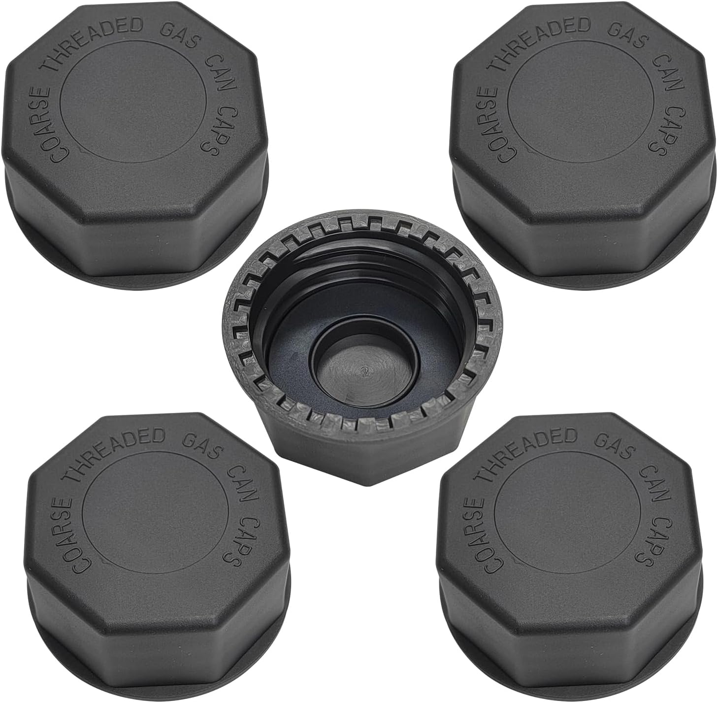 Amazon.com: ANYINELEC Gas Can Caps for Gasoline 5 Gallon, Coarse Thread ...