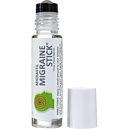 Amazon.com: Migrastil Migraine Stick ® Headache Relief Rollon - Fast ...