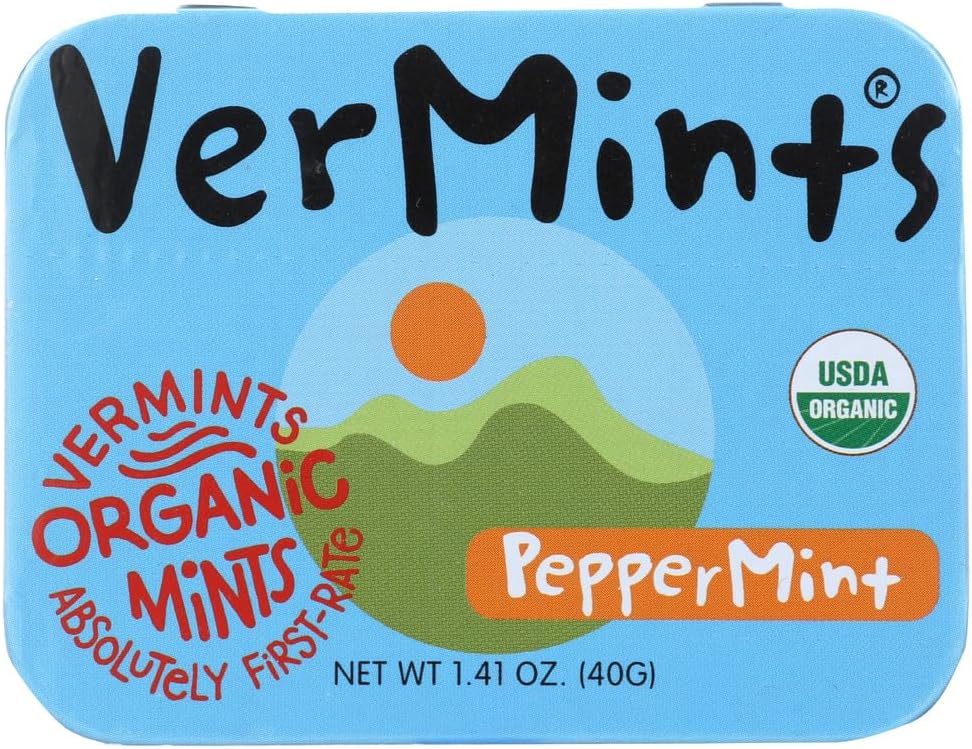 Amazon.com : VerMints Peppermint Breathmints, 1 pack 6 count : Health ...