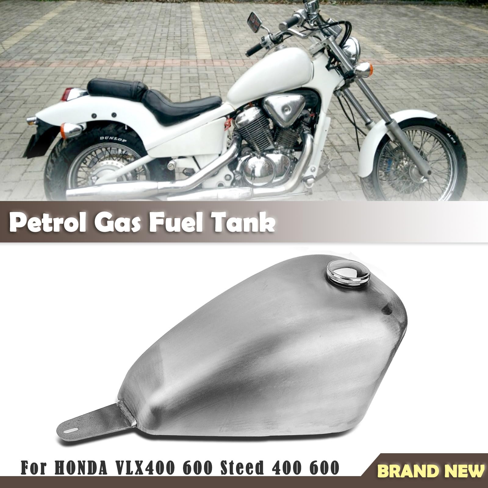 1988 Honda Shadow Vt1100 Tank Z1R BLK Smooth Predator Low Pro Seat Fpr