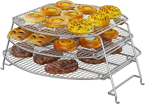 Amazon.com : SafBbcue 3 Tier Jerky Rack Compatible with Kamado Joe, Big ...