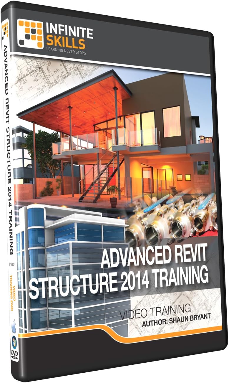 Amazon.com: Learning Advanced Revit Structure 2014 - Training DVD ...