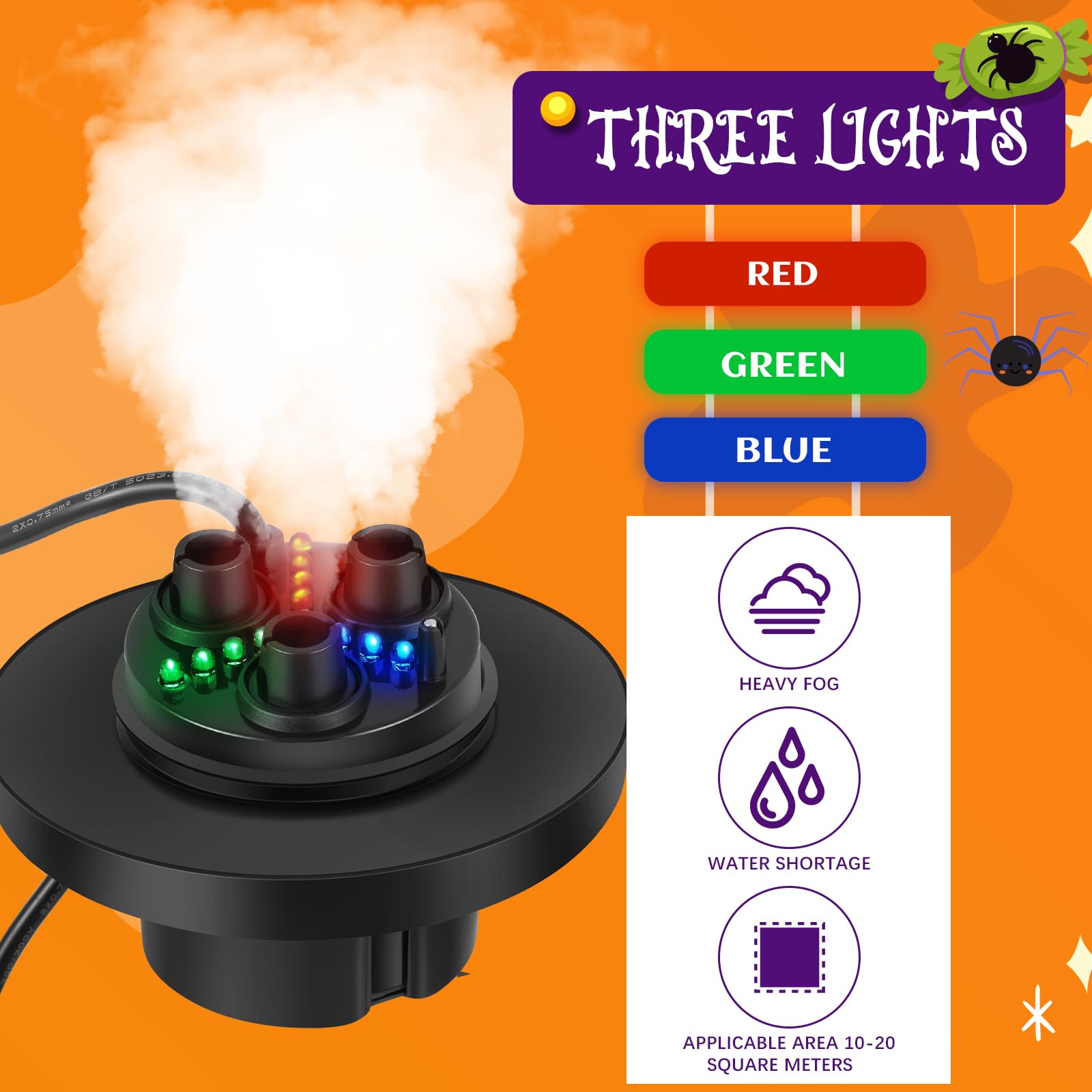 Mist Maker Fogger Water Atomizer Halloween Paty Mist Make,Ultasonic ...