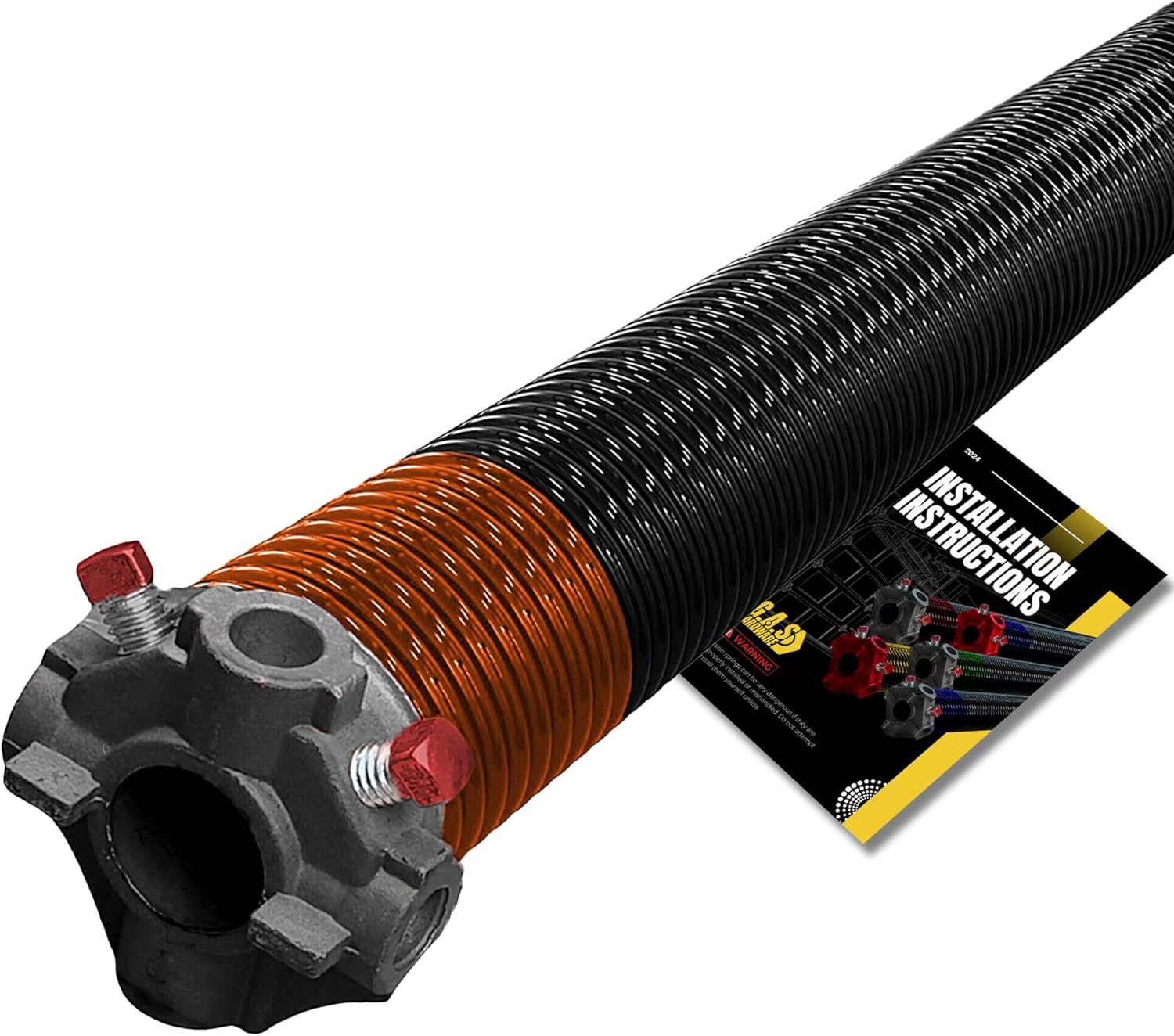 Amazon.com: Garage Door Torsion Spring 192x2x24 for Right Side of ...