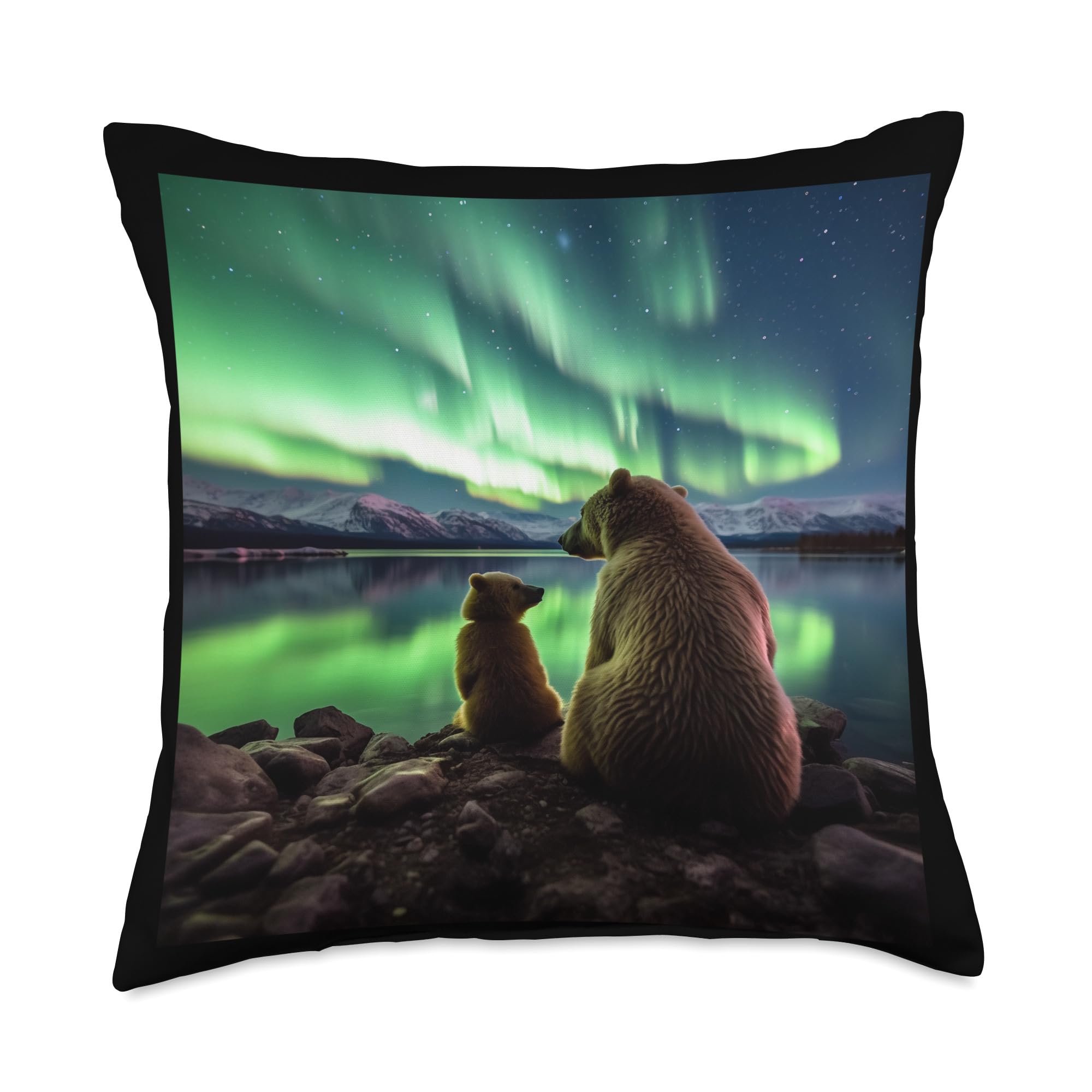 Amazon.com: Alaska Northern Lights with Bears Vacay Camping Hiking ...