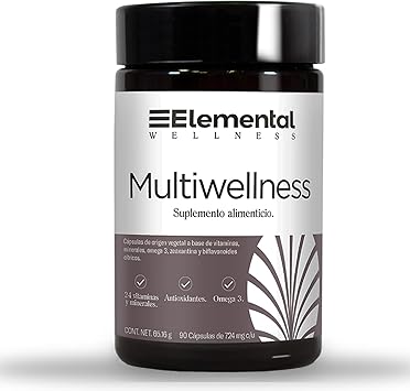 Elemental Wellness Multivitamínico Diario para Mujeres y Hombres, 90 ...
