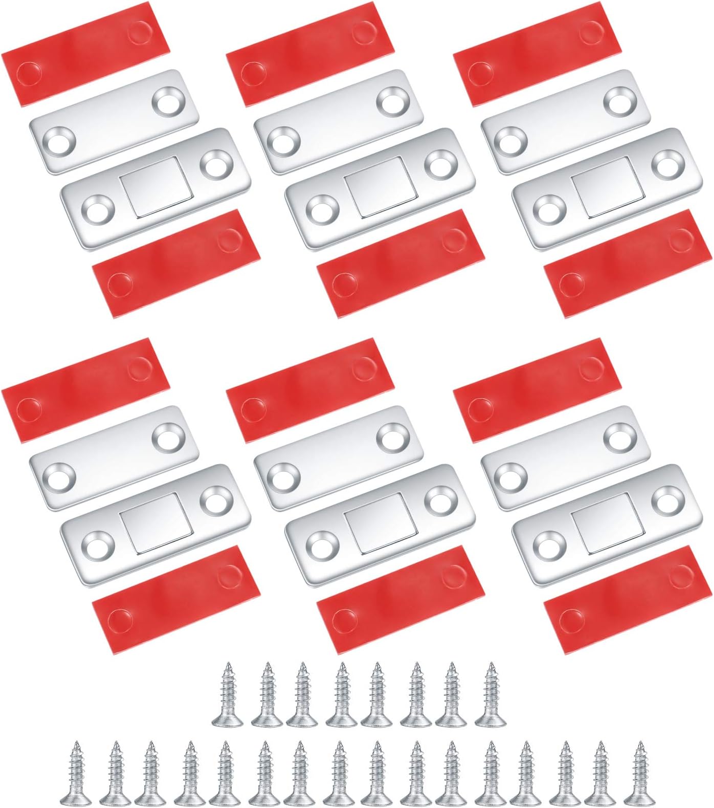 Cabinet Magnet Jiayi 5 Pack Ultra Thin Magnetic Door Catch Small Drawer ...