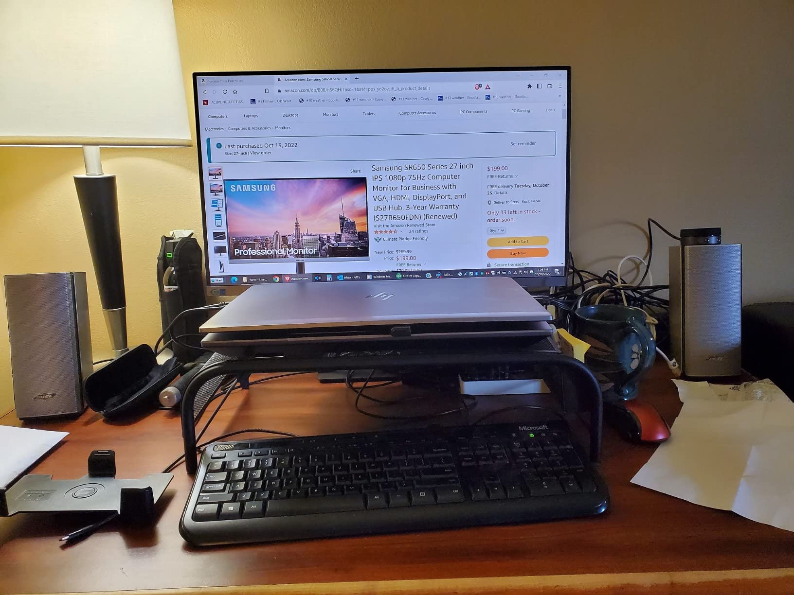 Amazon.com: Samsung SR650 Series 27 inch IPS 1080p 75Hz Computer ...