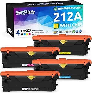 Amazon.com: 212A Toner Cartridge 4-Pack Replacement for HP 212A W2120A ...
