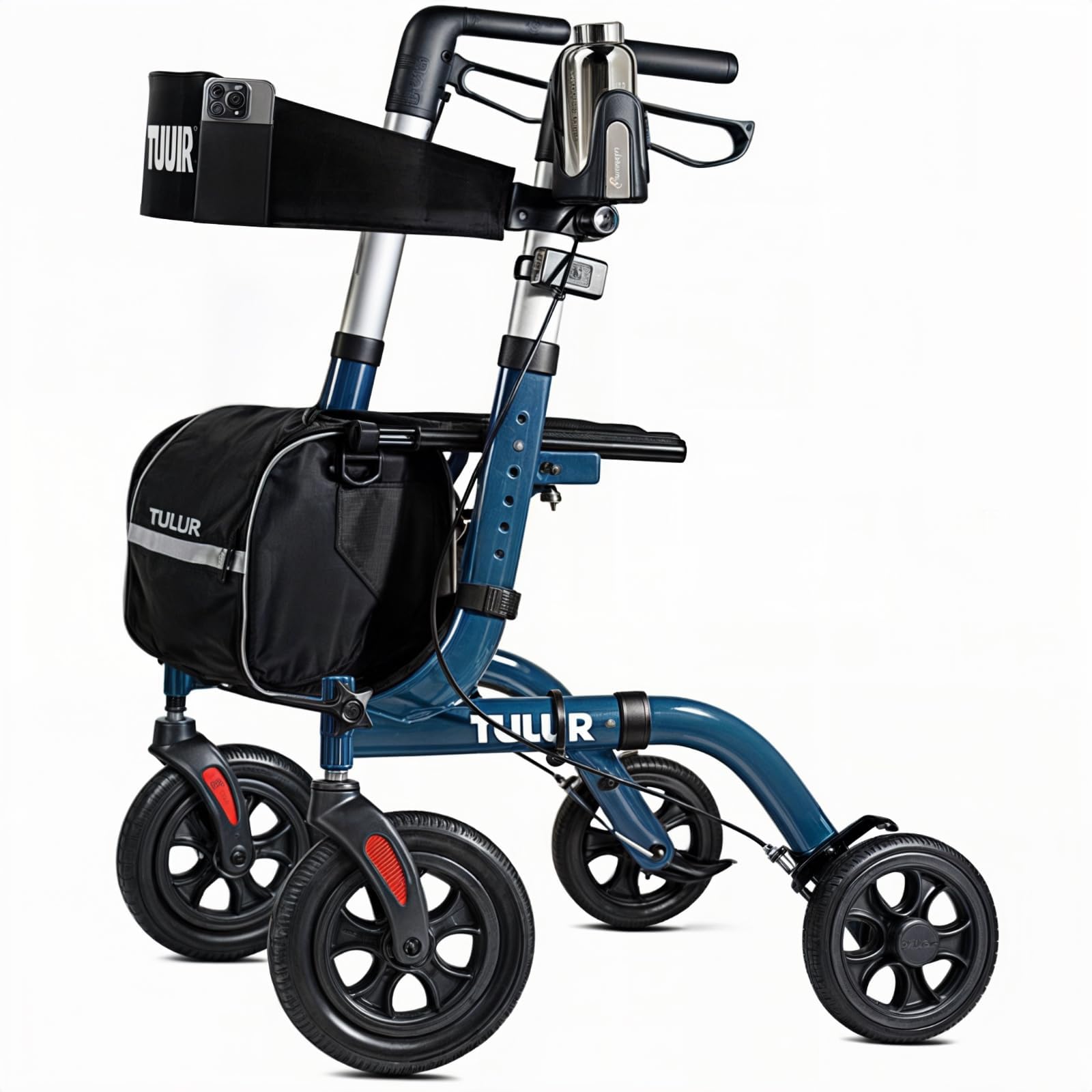 Amazon.com: MAXWALK Walkers for Seniors, Rollator Walker with Seat, 10 ...