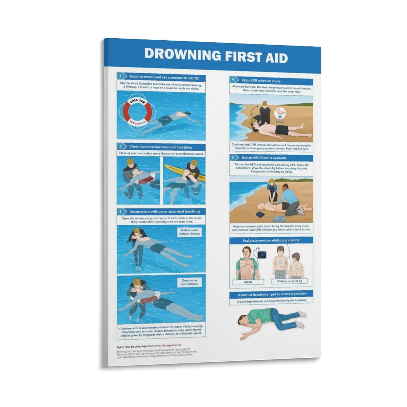 Drowning Person First Aid Nosa / SABS (FA4) Drowning / Water Trauma