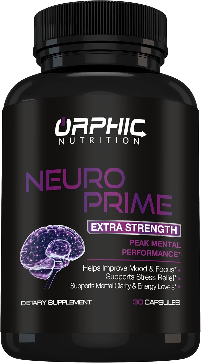 Neuro Prime Brain Booster Supplement - Memory, Focus, Alertness ...