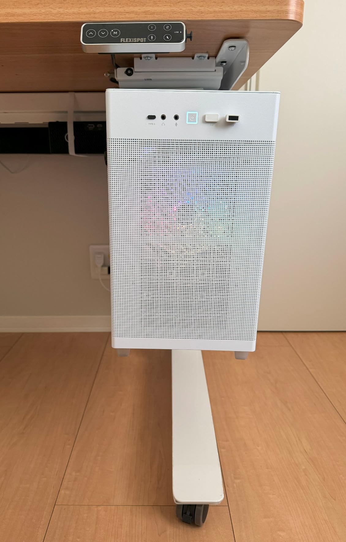 Amazon | FLEXISPOT PCケーススタンド CH1 卓下式 PC収納ボックス PCワゴン 壁掛け CPU冷却 回転可能 耐荷重15kg ブラック | FLEXISPOT | PC ...