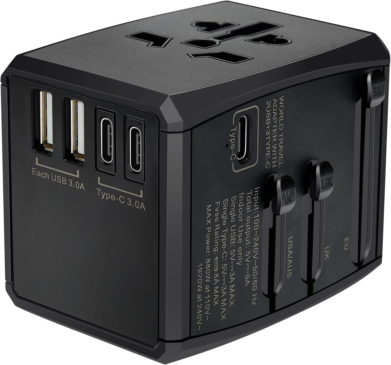 Amazon.com: Universal Travel Adapter,International Power Plug Adapter ...