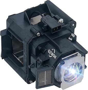Amazon.com: GZWOG for Epson ELPLP63 Replacement Projector Lamp Bulb ...