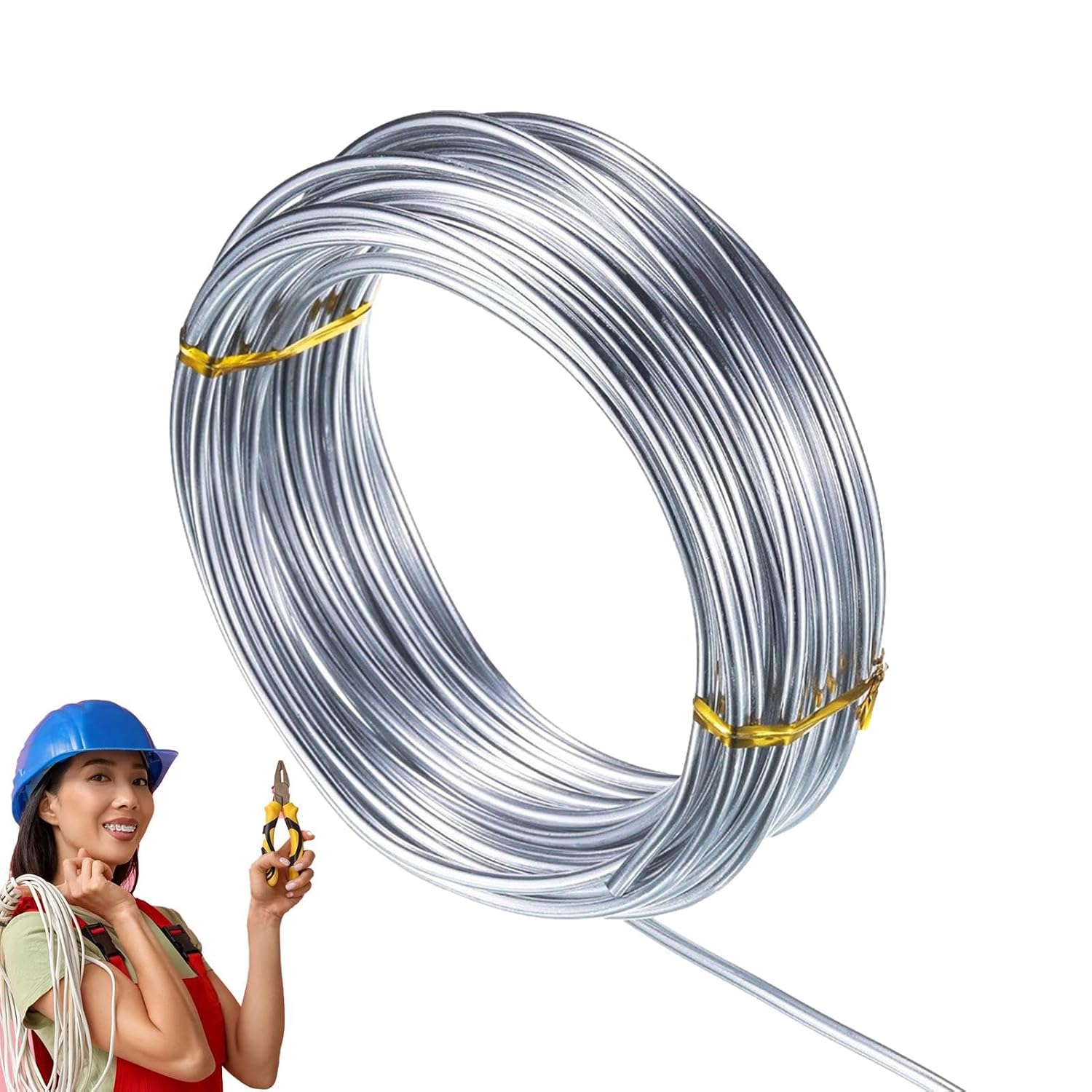 Aluminum Craft Wire - Flexible Metal Wire for Craft | Soft Bendable ...
