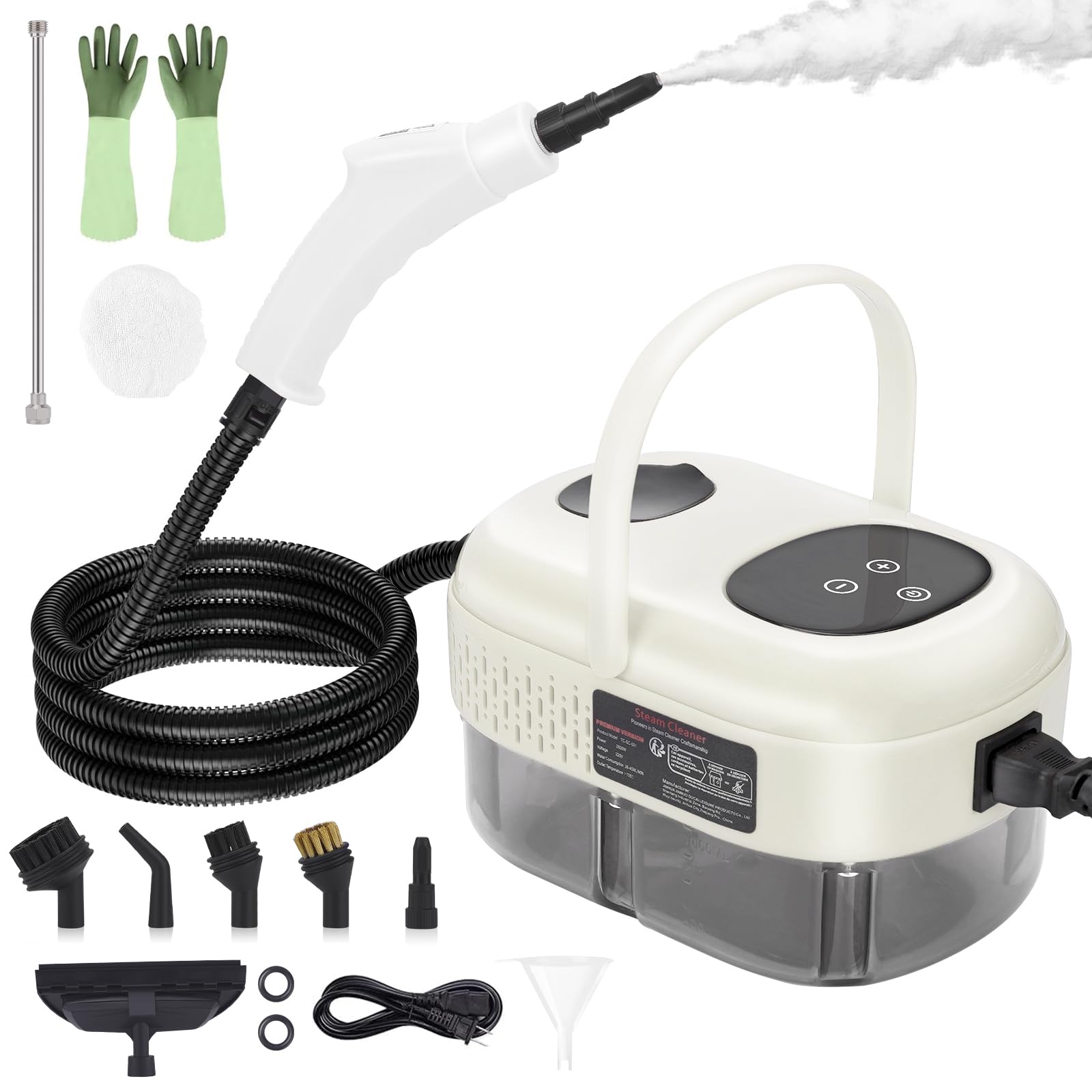 Amazon.com - Handheld Steam Cleaner, 1000ml Water Tank, 15S Heat-up ...